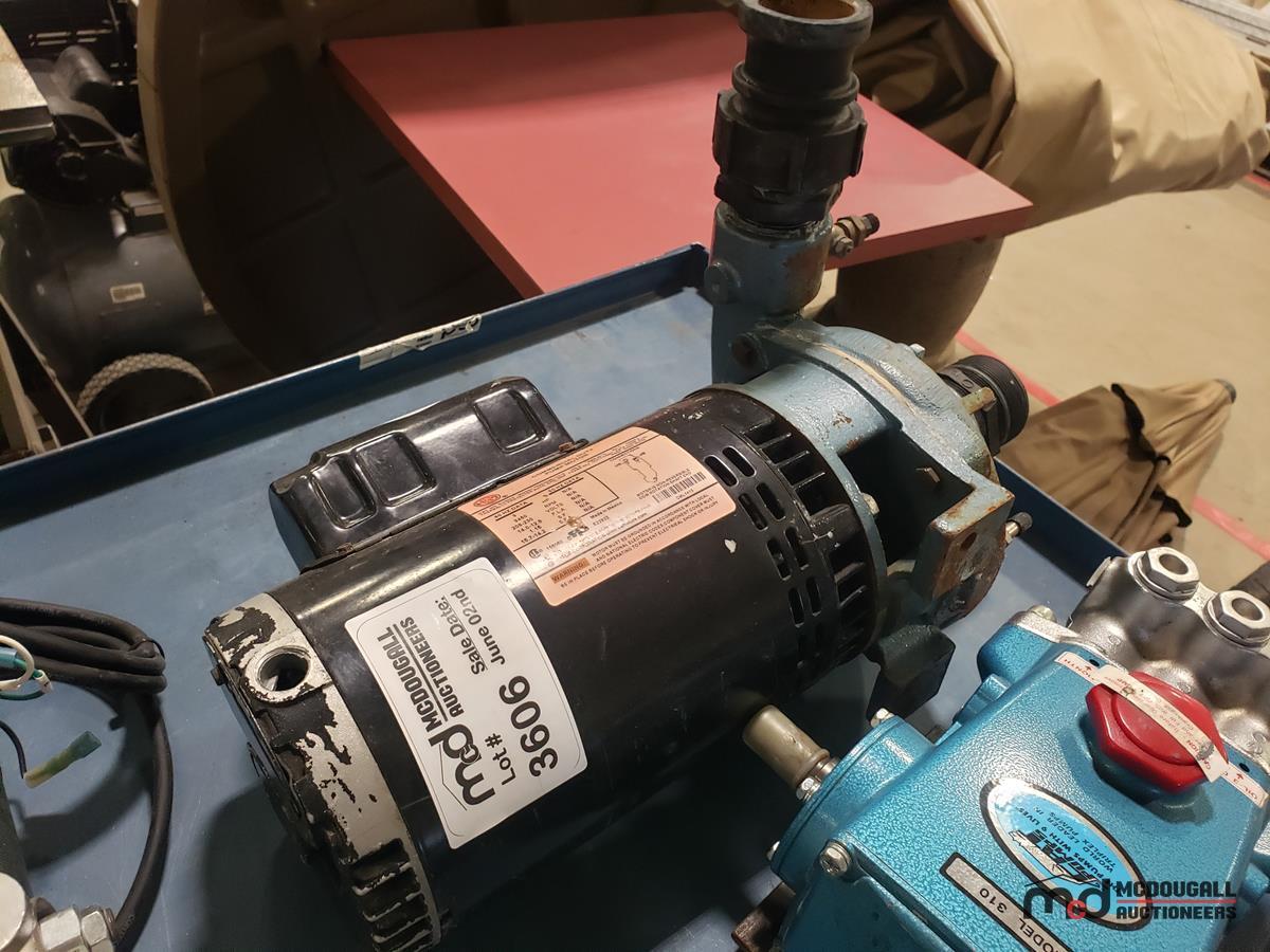 (1) Hydro-Tek DC Motor and (2) Pump Motors